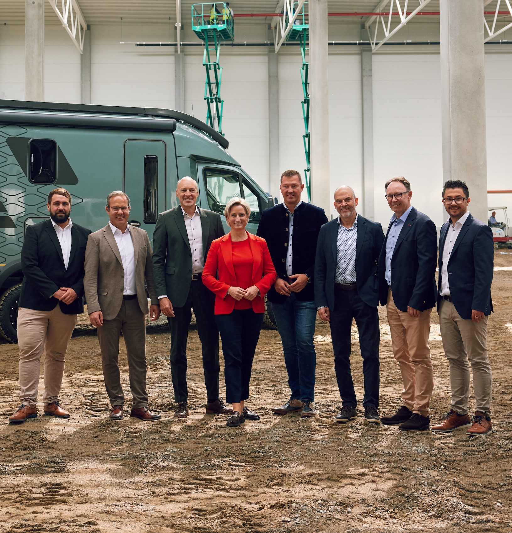 Hymer im Dialog mit der Landespolitik: Ministerin Hoffmeister-Kraut ...