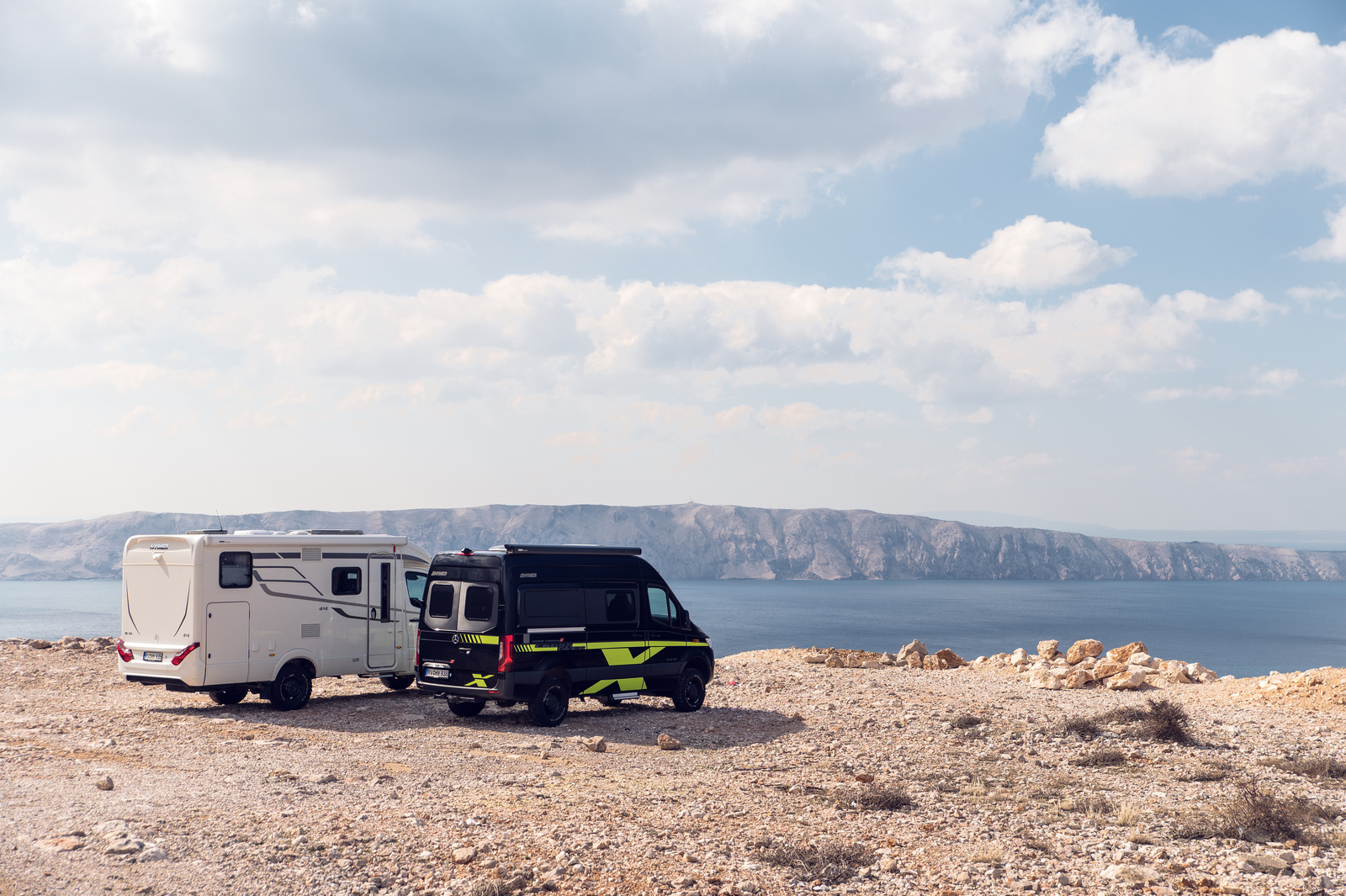 Autarky and four-wheel drive when camping | HYMER Technology