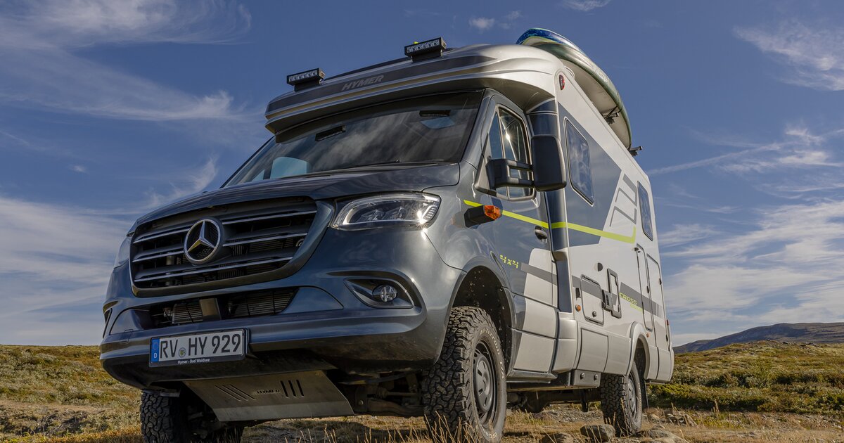 Mercedes-husbilar från HYMER | Det bästa från två världar